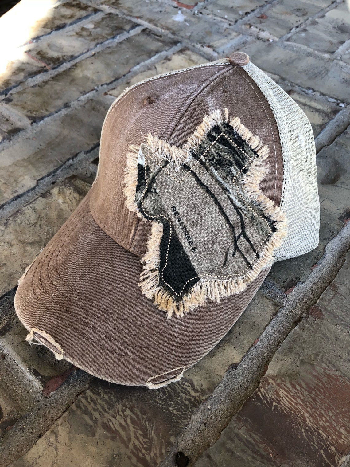 Trucker Hat With Texas Patch Trucker Hat Texas Monogrammed - Etsy