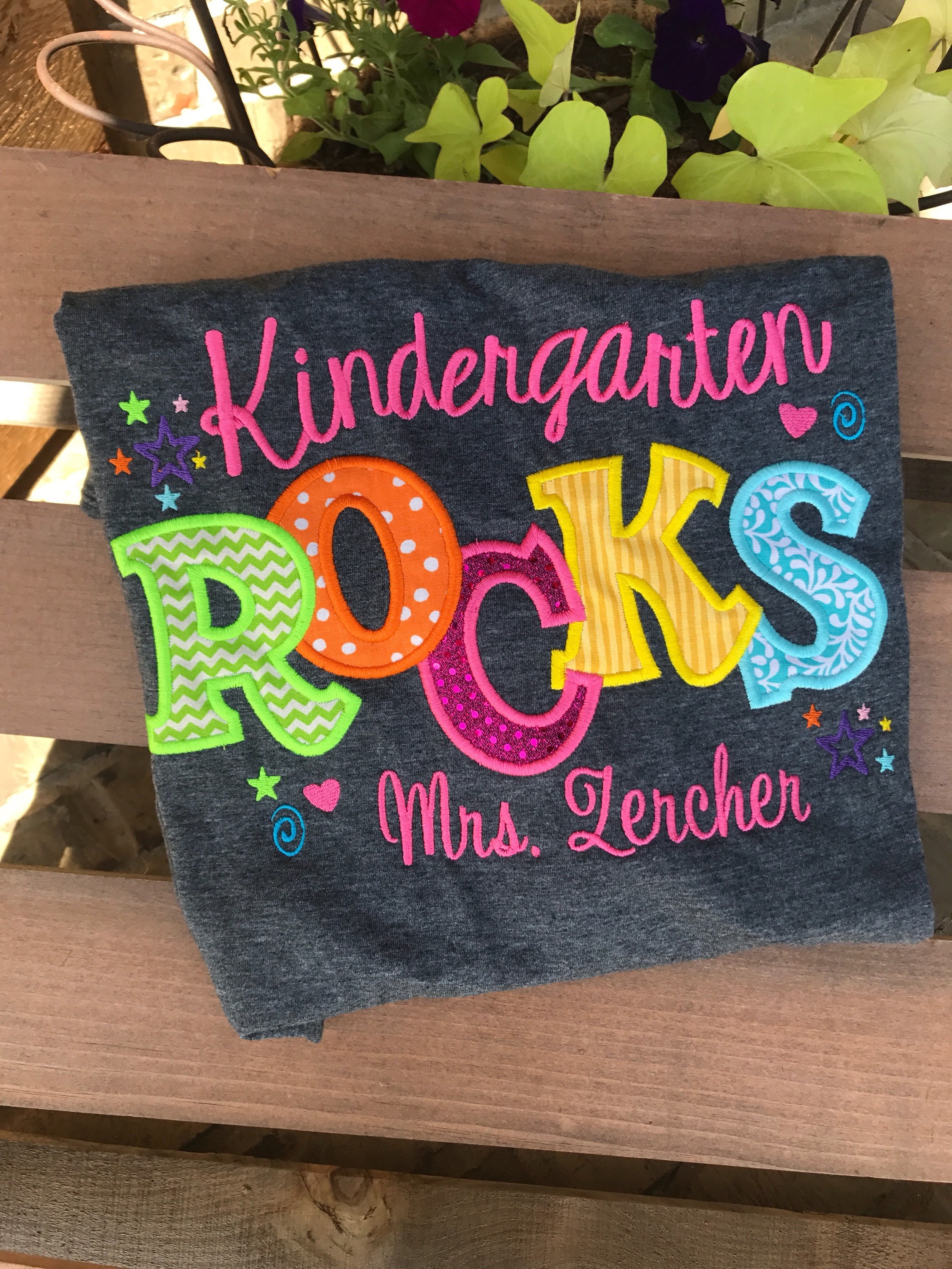 ADULT Kindergarten Rocks Kindergarten Teacher Ready for | Etsy