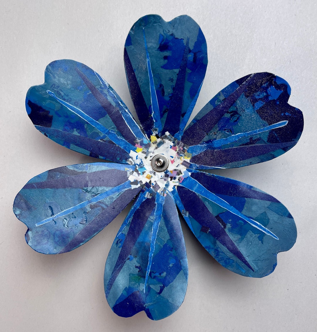 Recycled Plastic Flower Stem Recycled Sculpture, Interior Sculpture ...