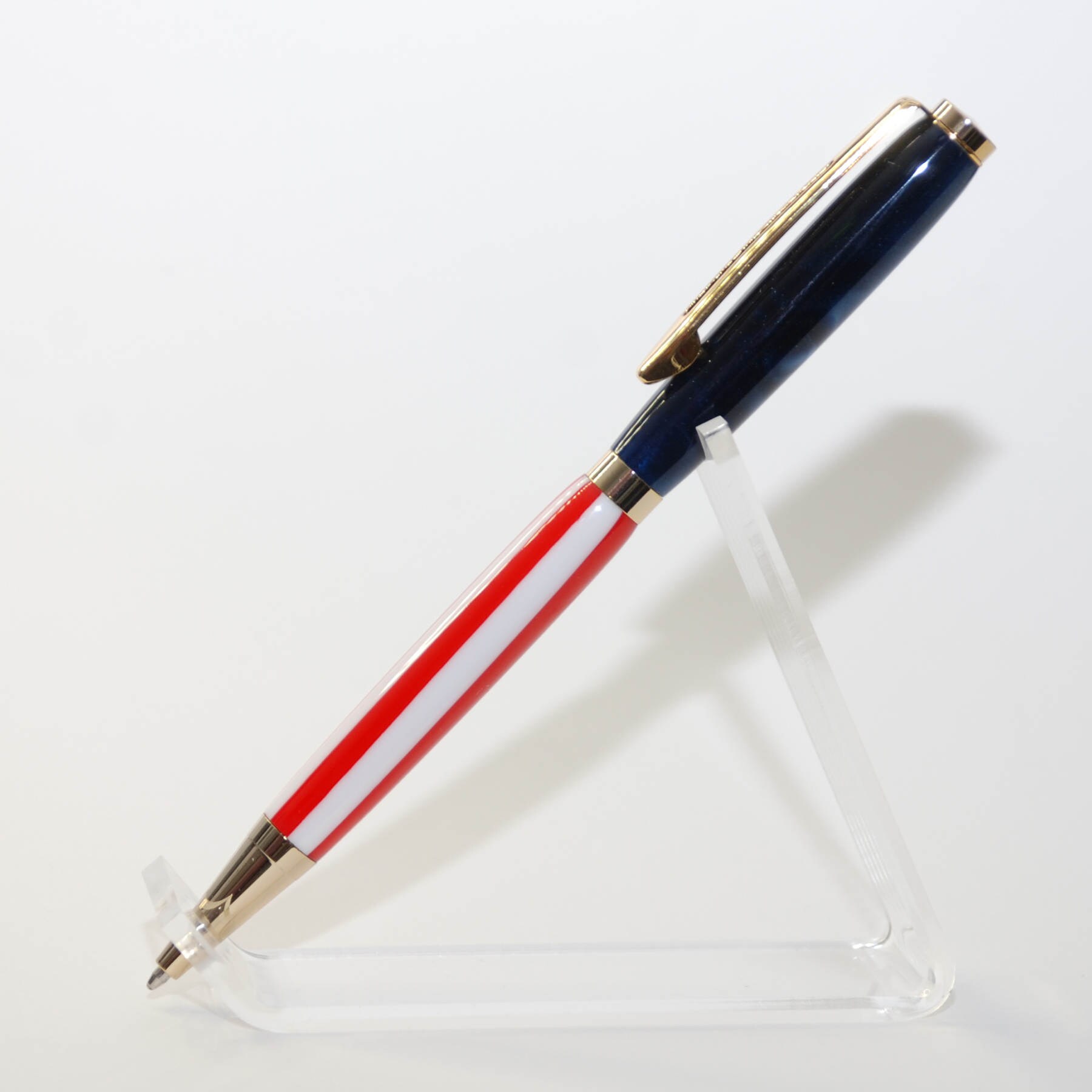 Red, White & Blue Acrylic Pen - Etsy