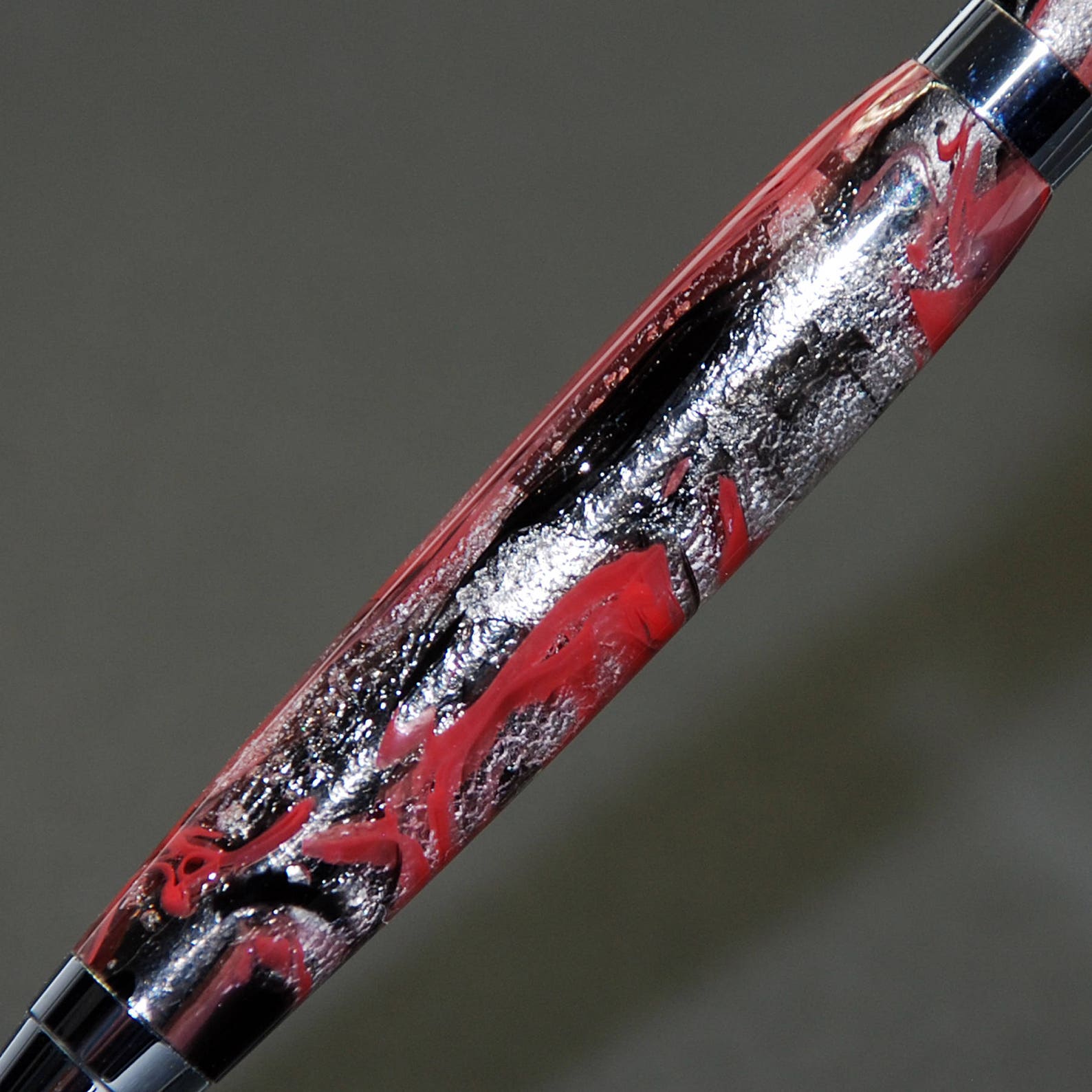 Crackled Cranberry Acrylic Pen - Etsy