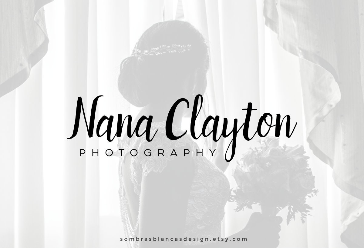 Premade Logo Design Vector Files Included Handwritten | Etsy