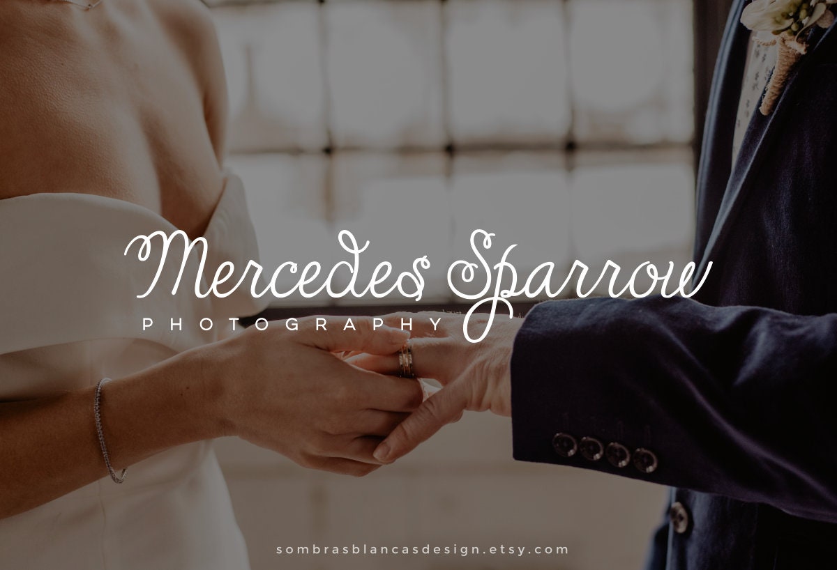 Premade Logo Design Vector Files Included Handwritten | Etsy