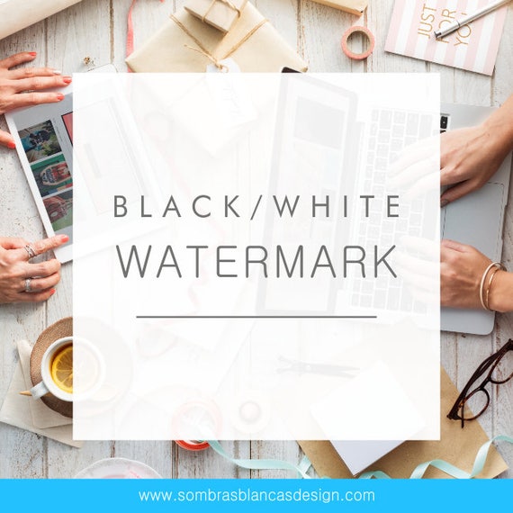 Black/white Watermark - Etsy