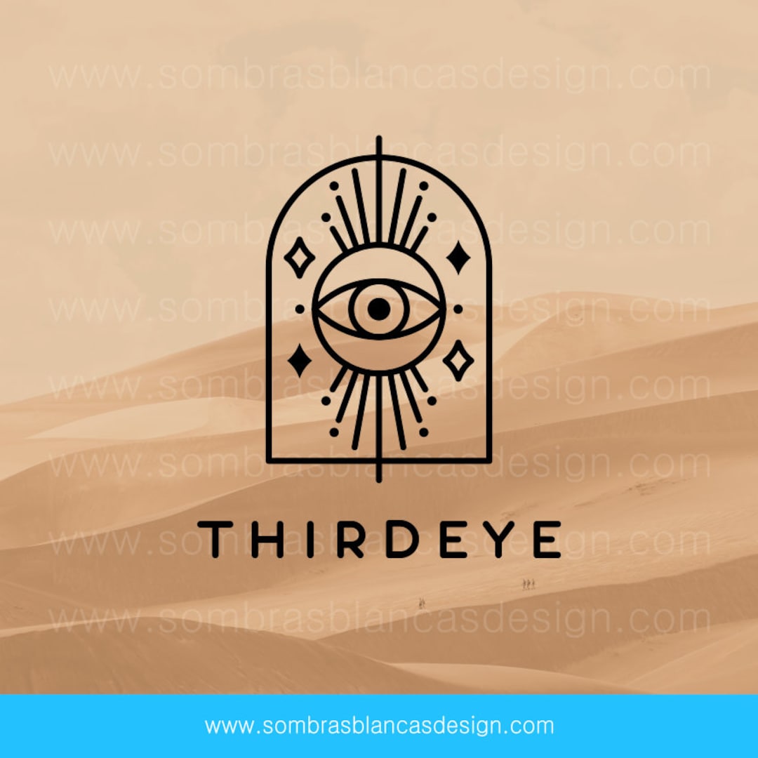 OOAK Premade Logo Design - Third Eye - One of A Kind Business Logo ...