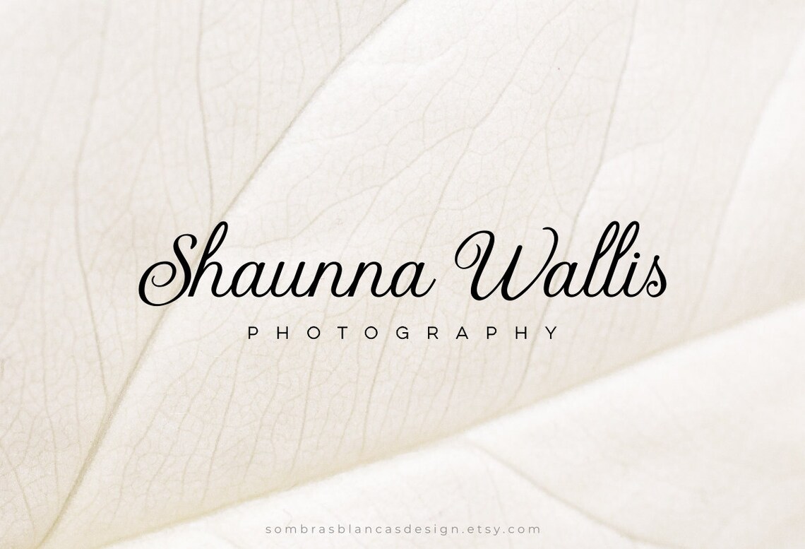 Premade Logo Design Vector Files Included Handwritten - Etsy