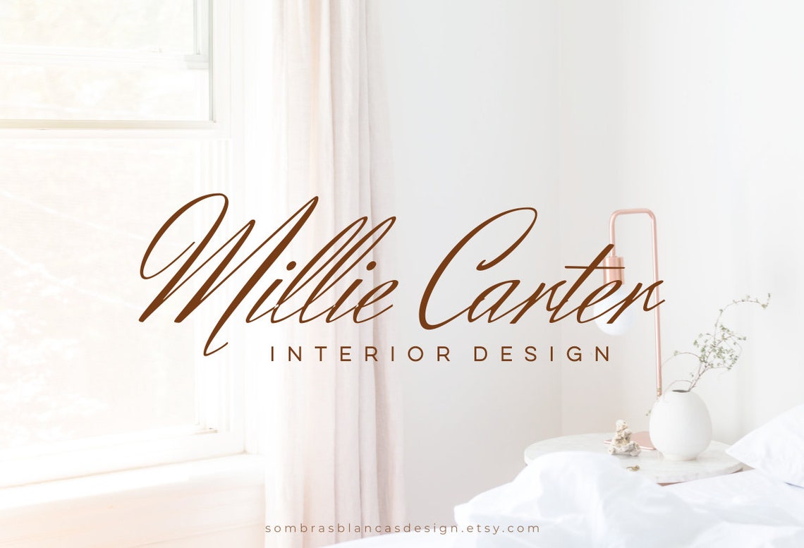 Premade Logo Design Vector Files Included Handwritten | Etsy