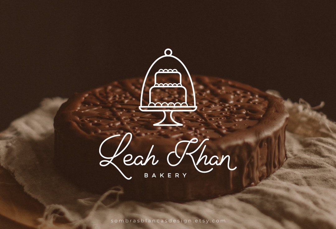 Wedding Cake Premade Logo Design, Vector Files, Illustrated Logo ...