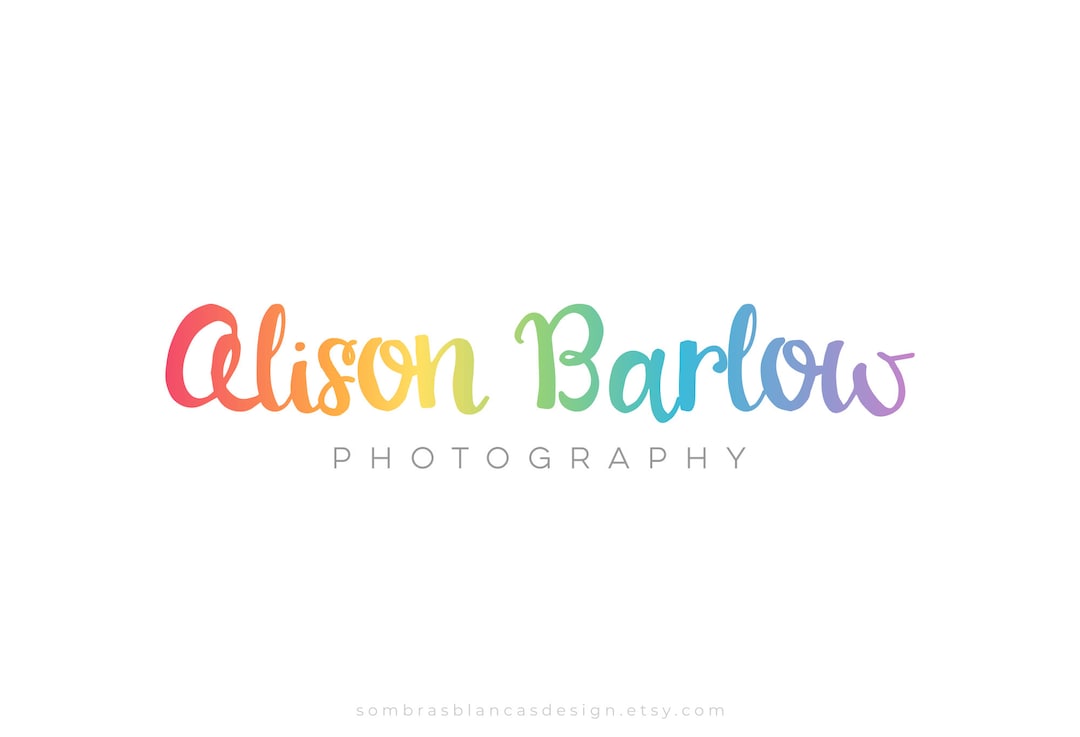 Rainbow Gradient Premade Logo Design, Vector Files Included ...