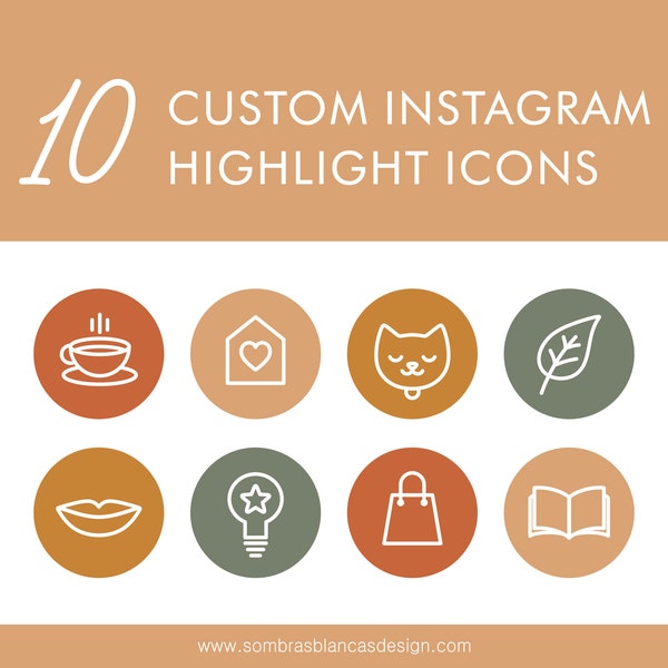 Highlight Icons - Etsy