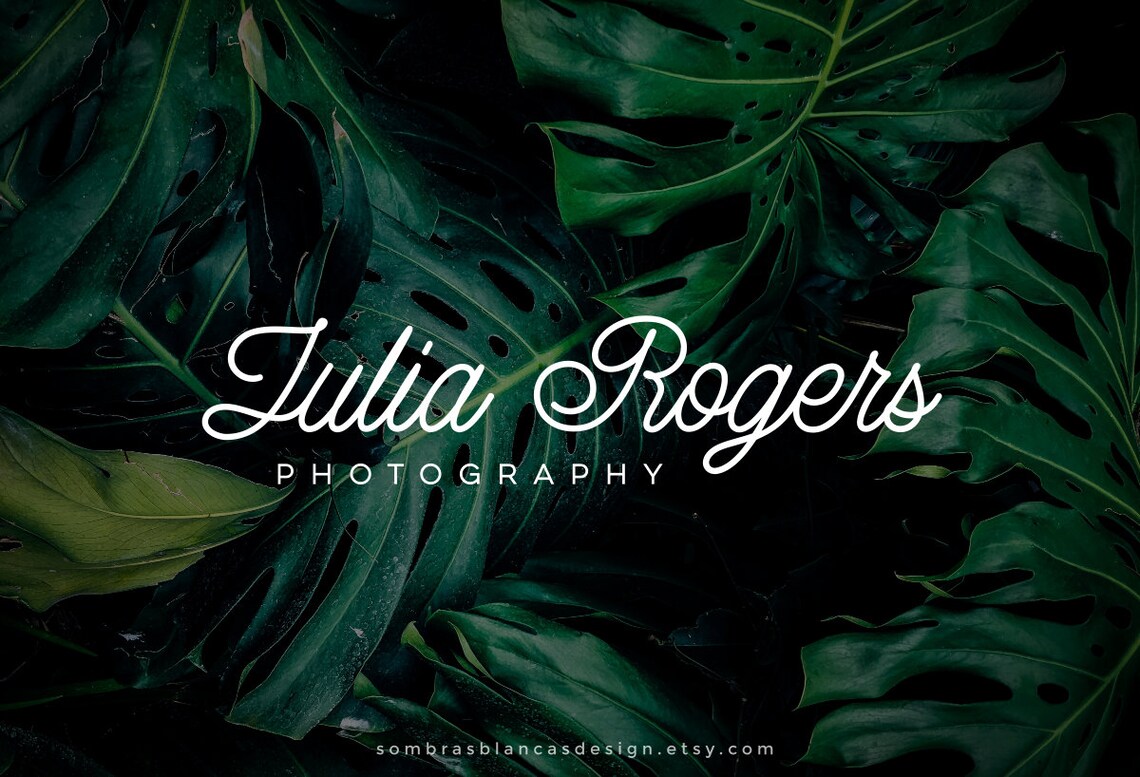 Premade Logo Design Vector Files Included Handwritten | Etsy
