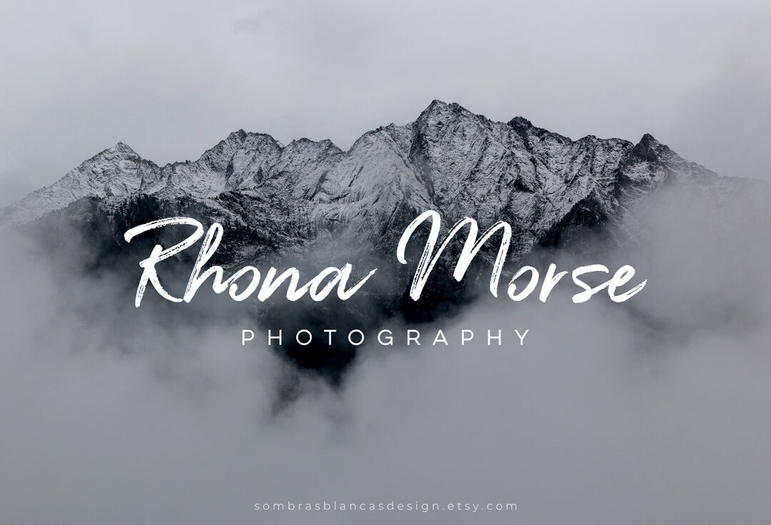 Premade Logo Design, Vector Files Included, Handwritten Signature Logo ...