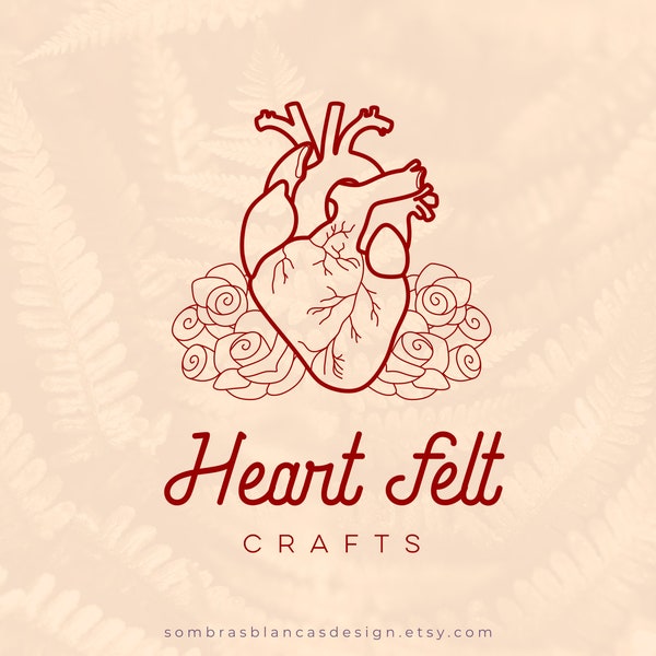 Anatomical Heart Logo - Etsy