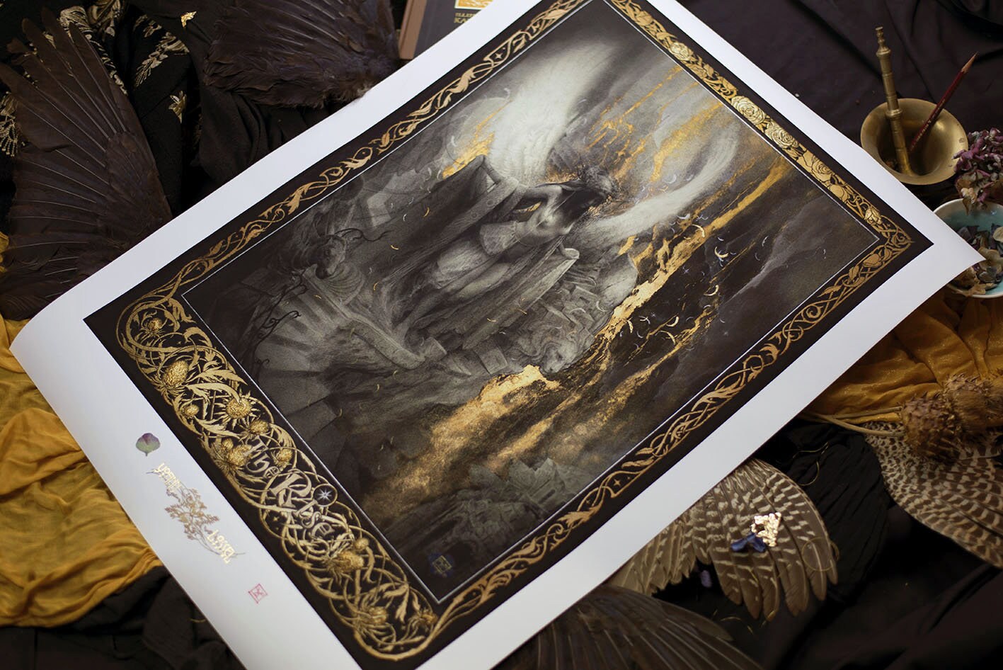 Very Large Fine Art Giclee Print of the Rise - Etsy UK