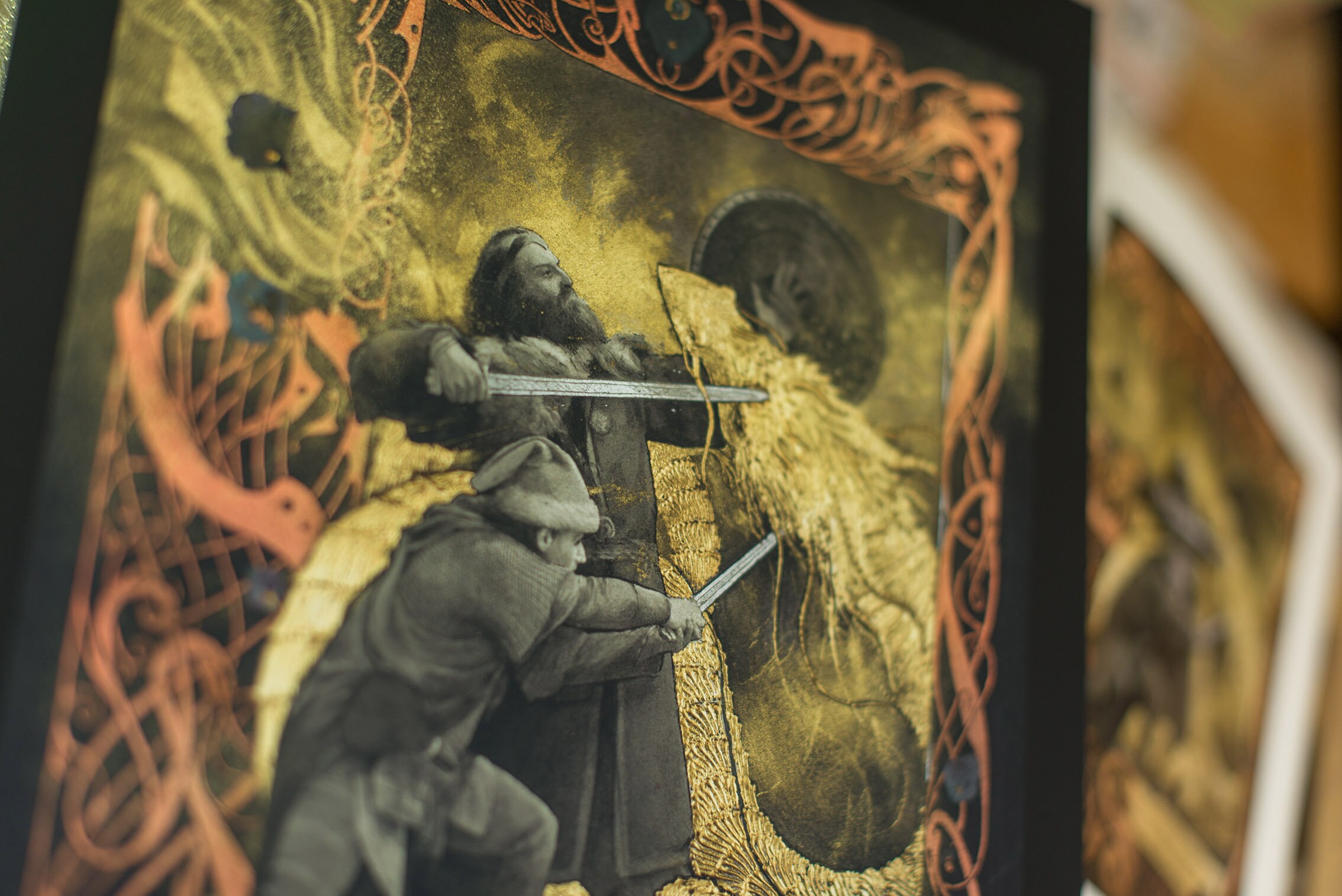 Fine Art Giclee Print A3 of beowulf : Fight the | Etsy