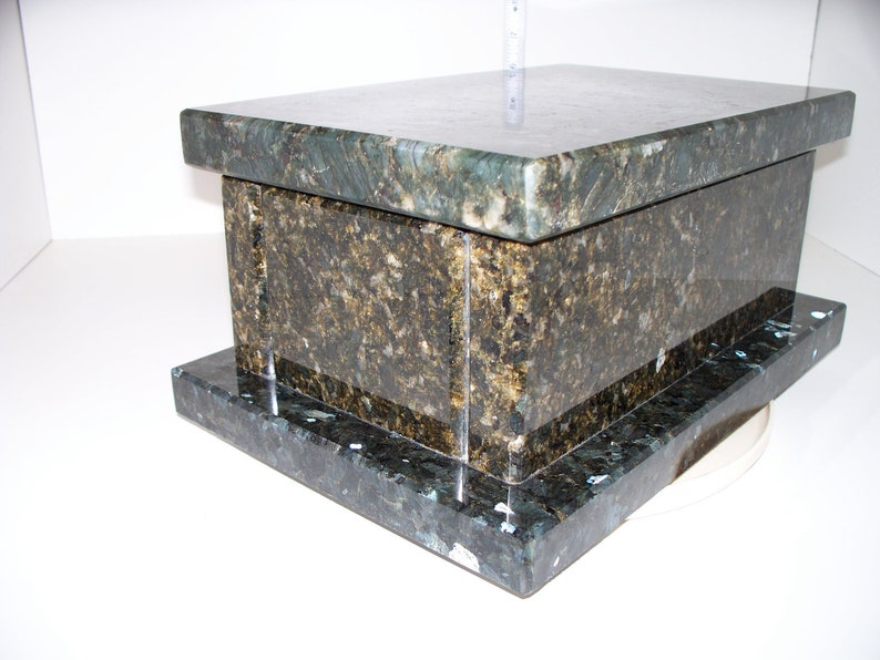 Stone Cremation Urn Handmade Wedding Box or Keepsake Box - Etsy