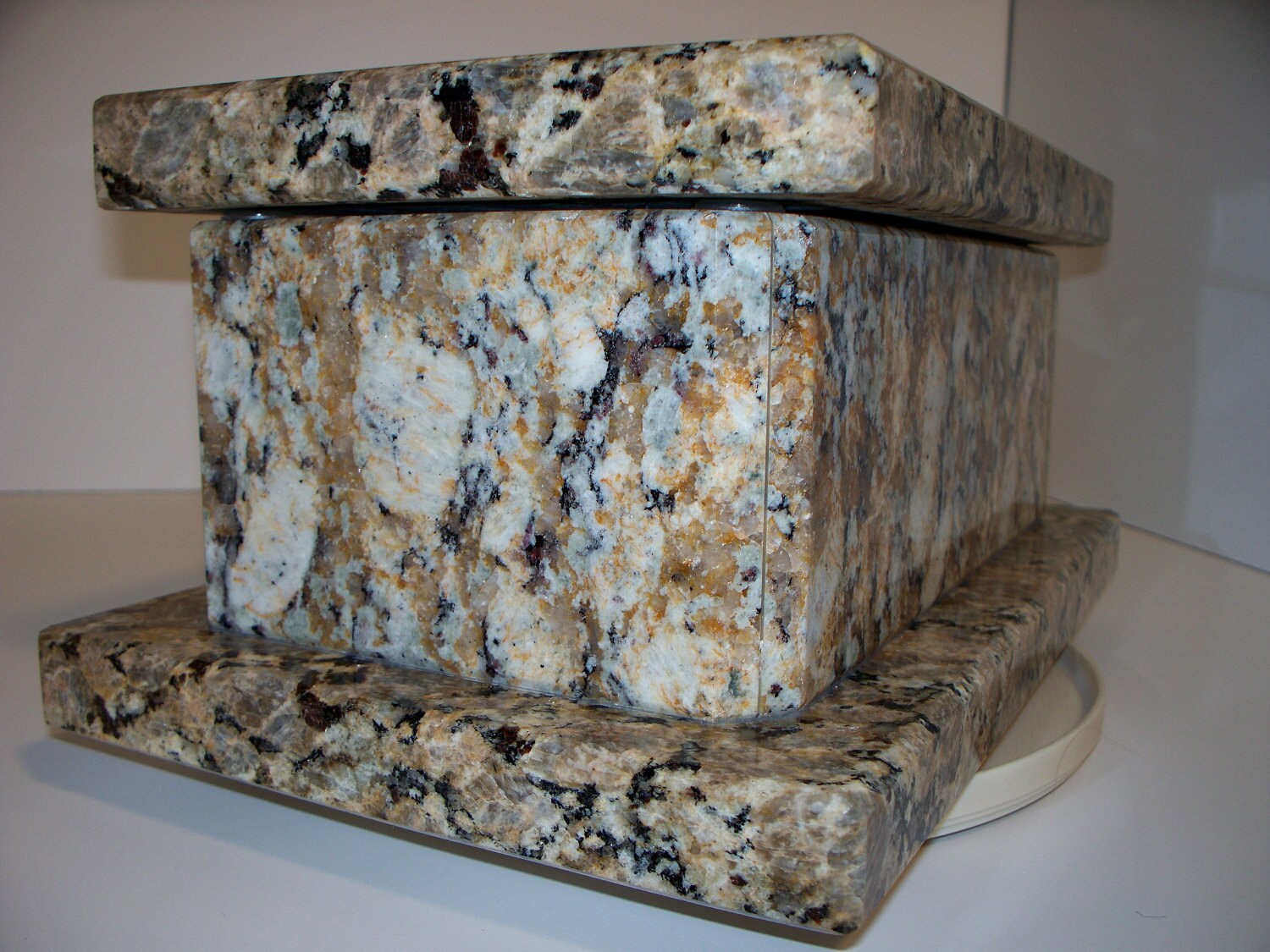 Stone Wedding Box Handmade of Natural Granite Baby Box Cremation Urn or ...