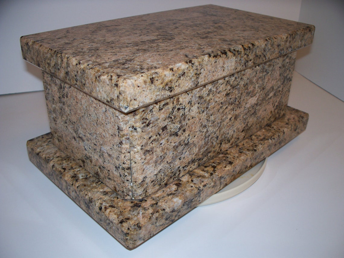 Stone Handmade Wedding Box Keepsake Box Cremation Urn Baby Box Time ...