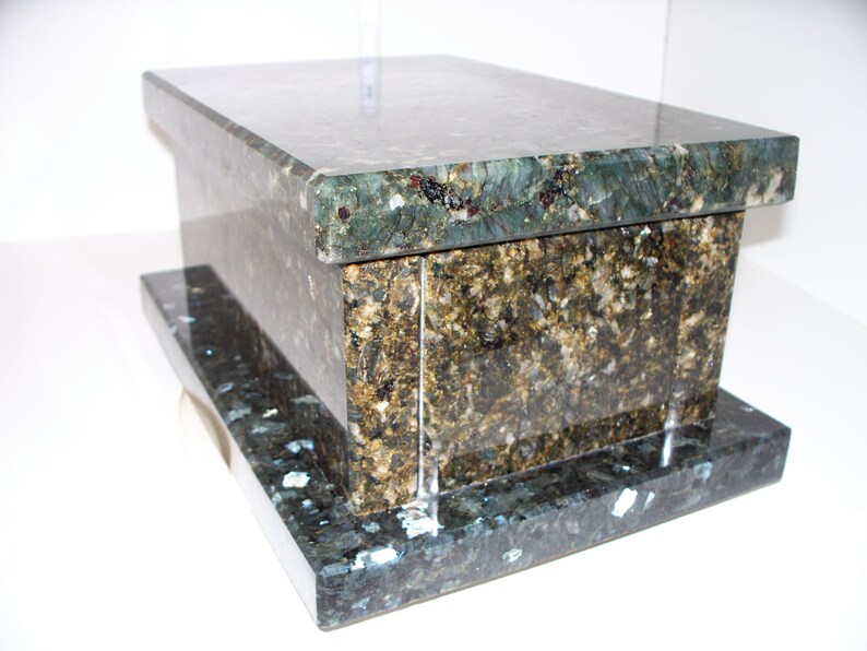 Stone Cremation Urn Handmade Wedding Box or Keepsake Box - Etsy