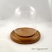 Large Glass Dome Display Glass Dome Stand Glass Cloche - Etsy