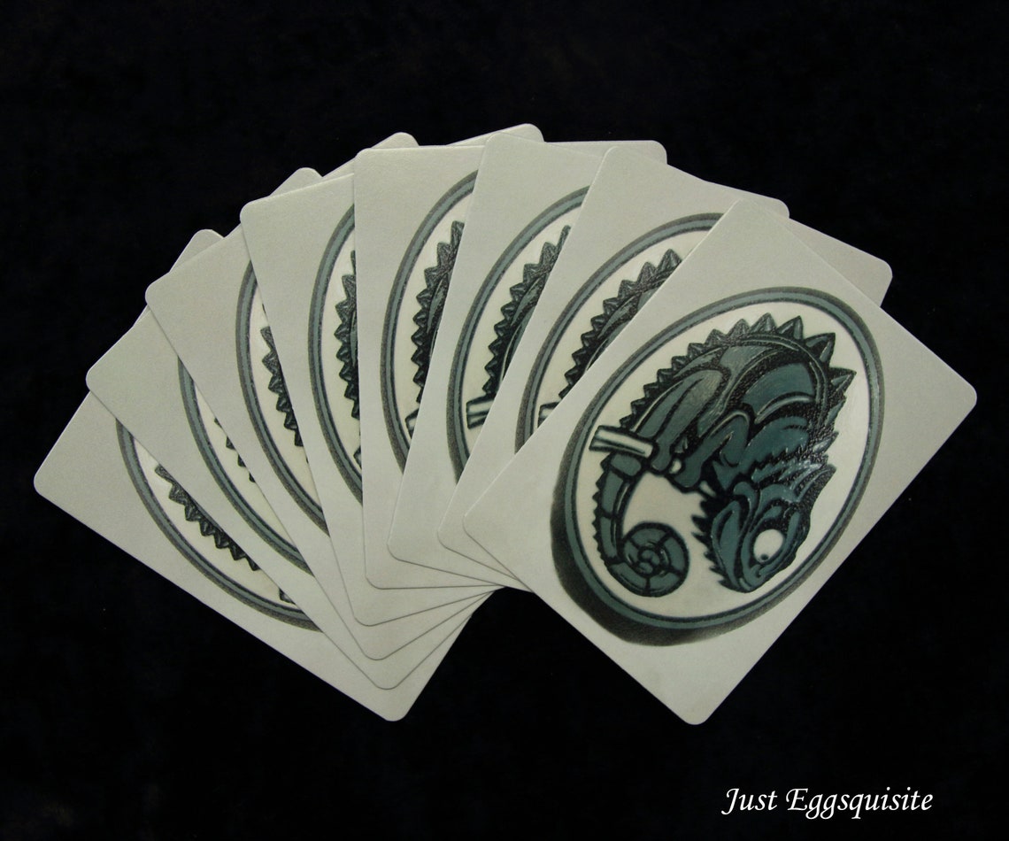 Playing Cards Deck of Cards Emu Egg Pysanky Egg Ukrainian - Etsy