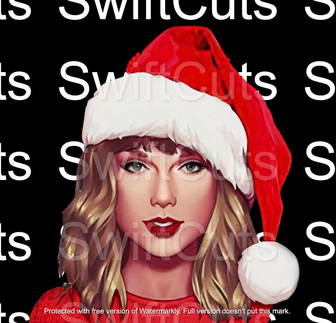 Merry Swiftmas Art Digital Files PNG and PSD - Etsy