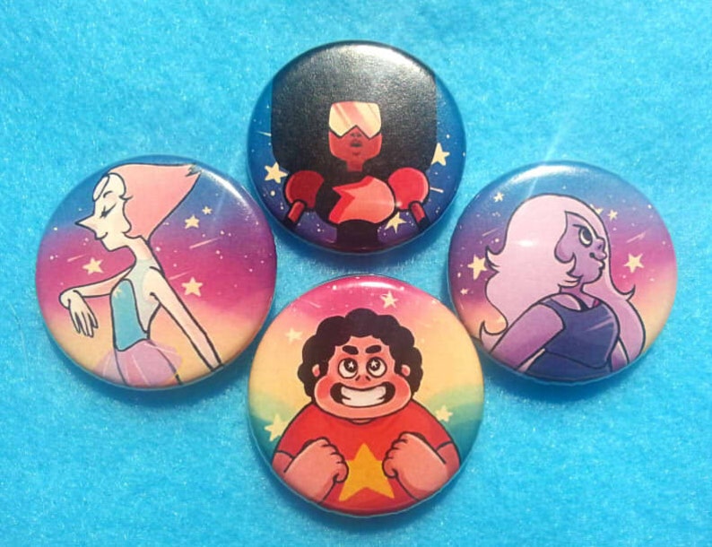 Steven Universe Pin Set Etsy