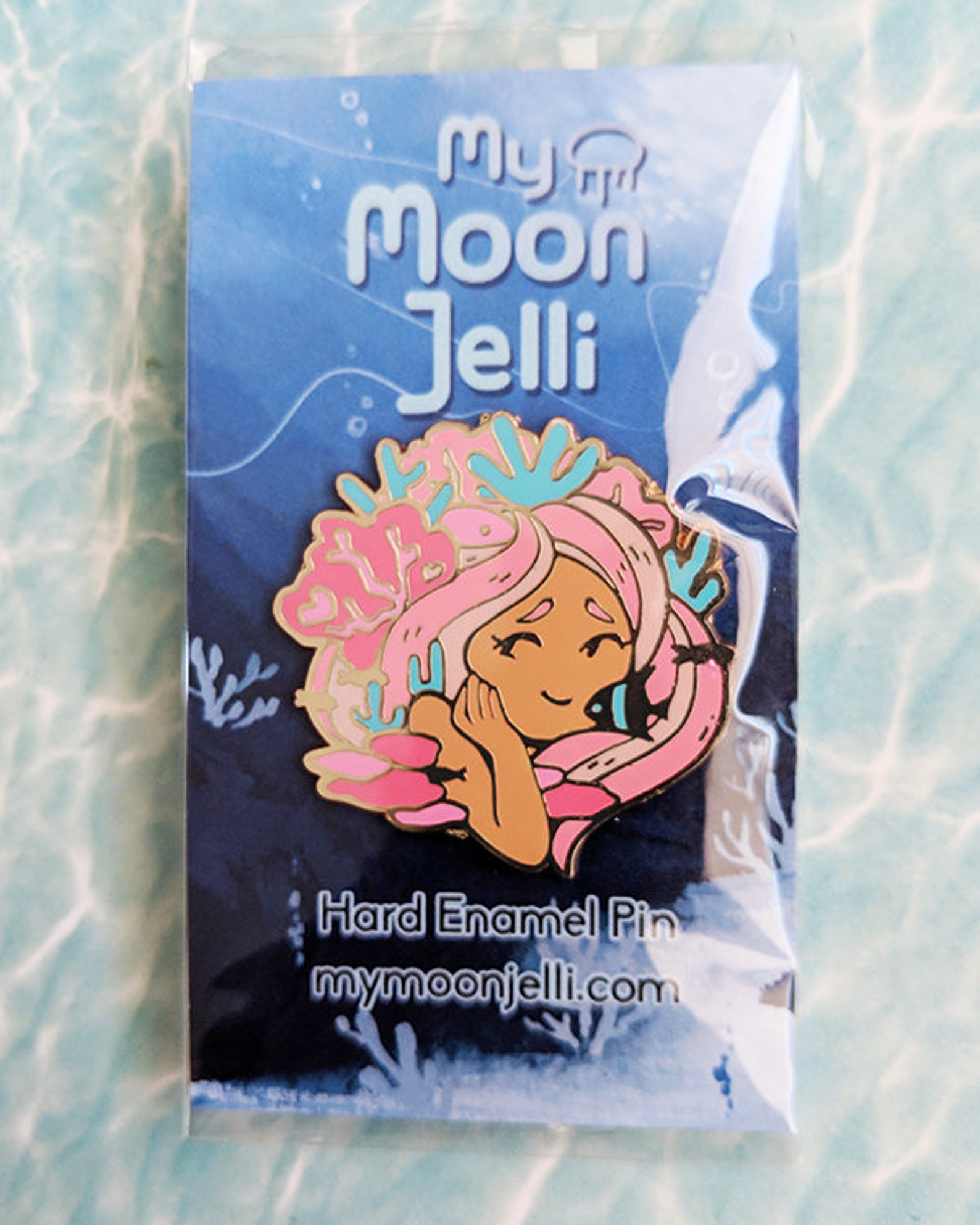 Coral Reef Hard Enamel Pin - Etsy