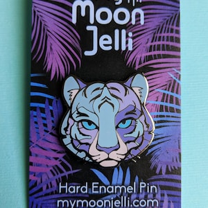 Tiger Night- Hard Enamel Pin - Etsy