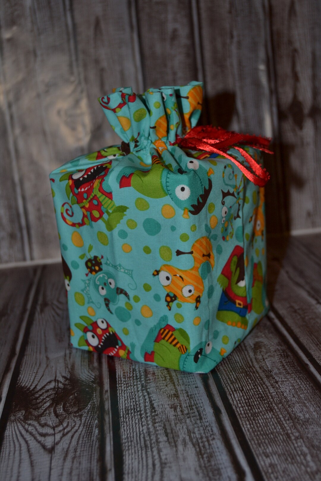 Homemade Monsters Design Fabric Tissue Box Cover - Etsy
