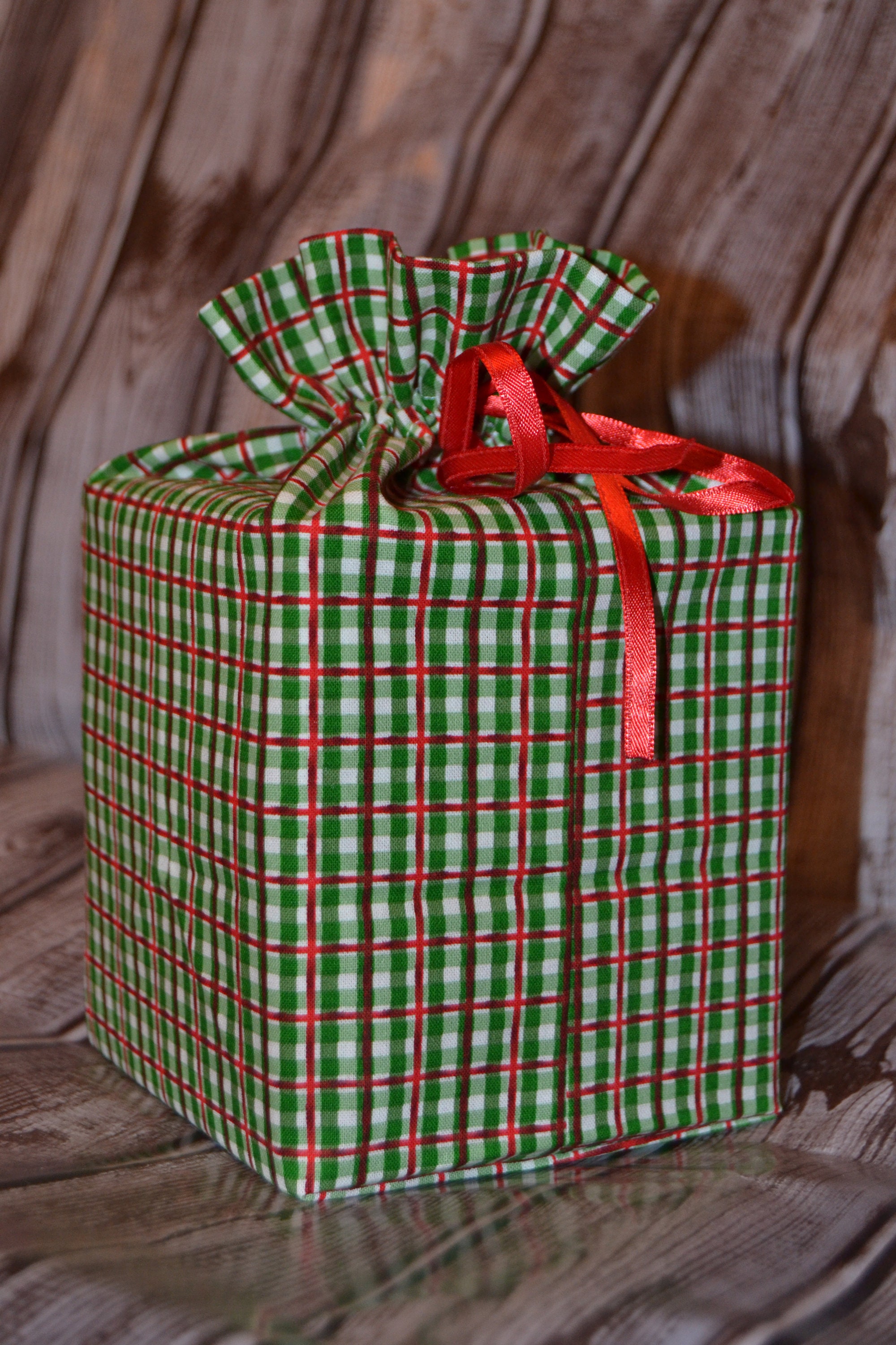 Homemade Christmas Holiday Design Fabric Tissue Box Cover - Etsy
