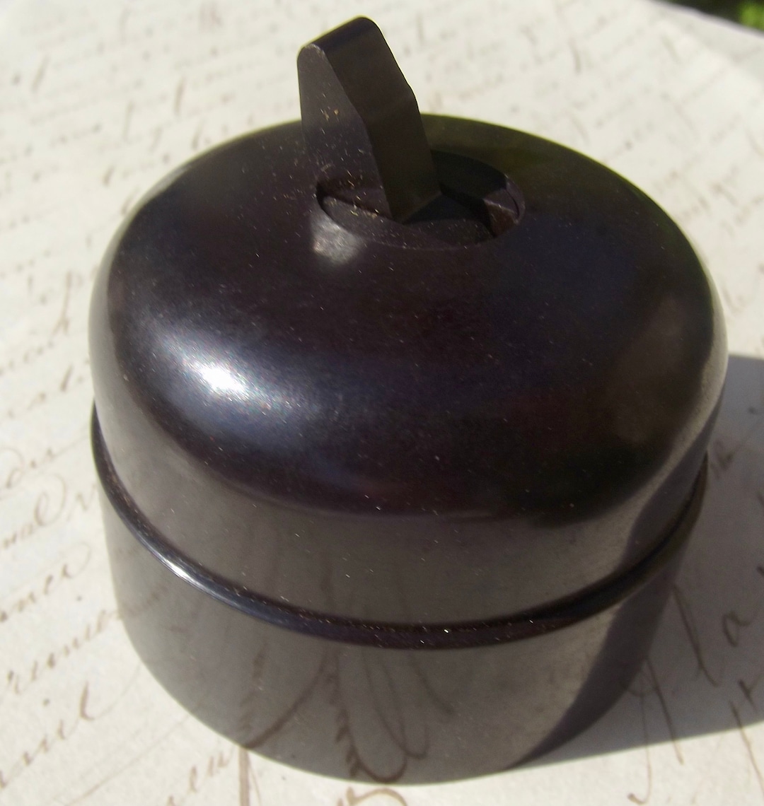 Vintage Art Deco Light Switch Bakelite Switch Working - Etsy