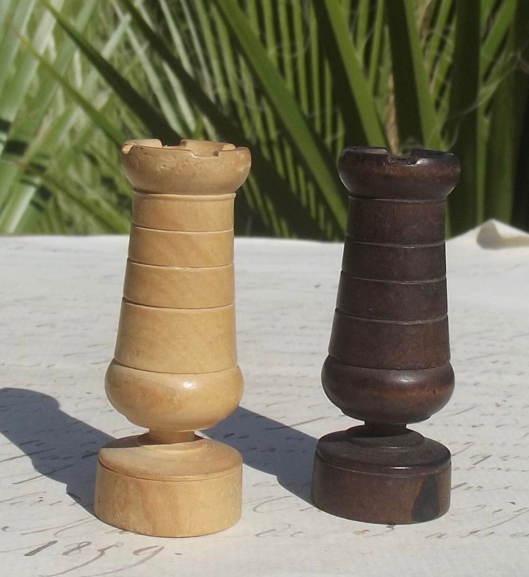 Vintage French Chess Piece Rook Castle - Etsy