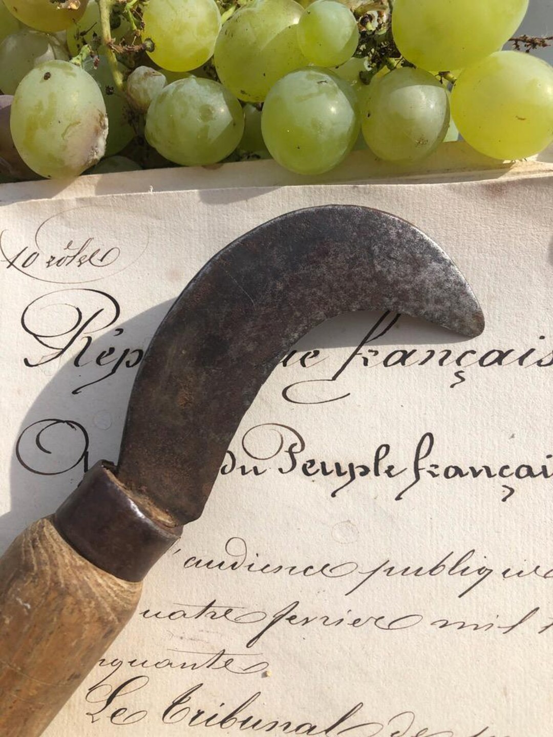 Antique French Gardening Tool Vine Pruning Secateur Grafting Knife - Etsy