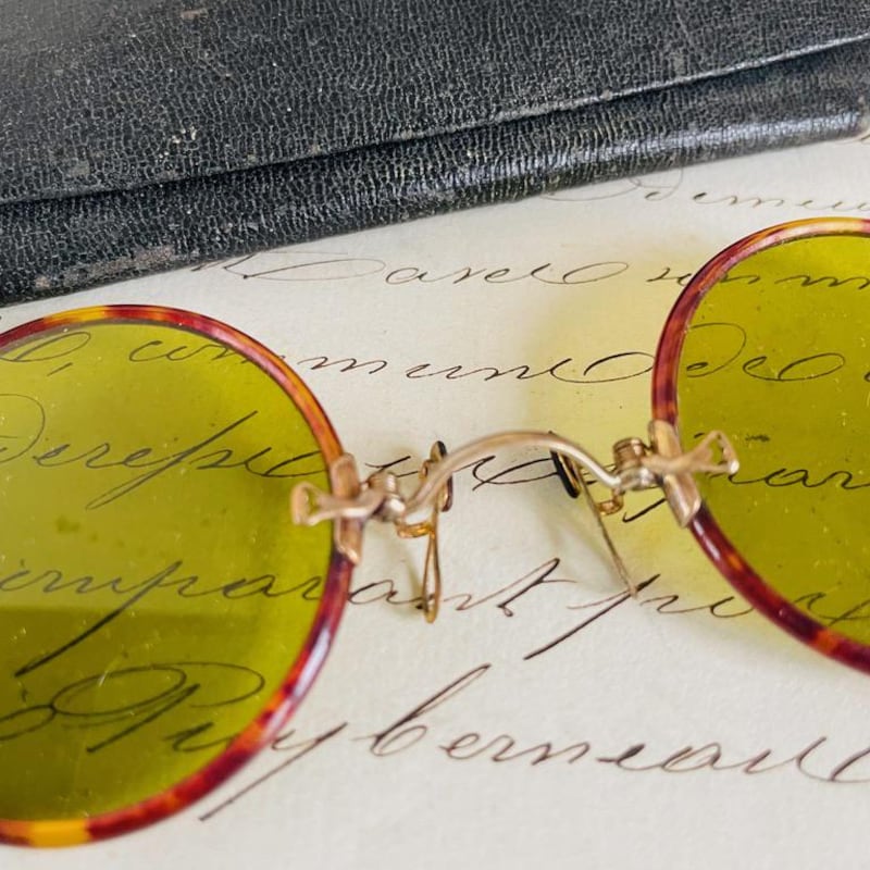 Pince Nez Glasses - Etsy