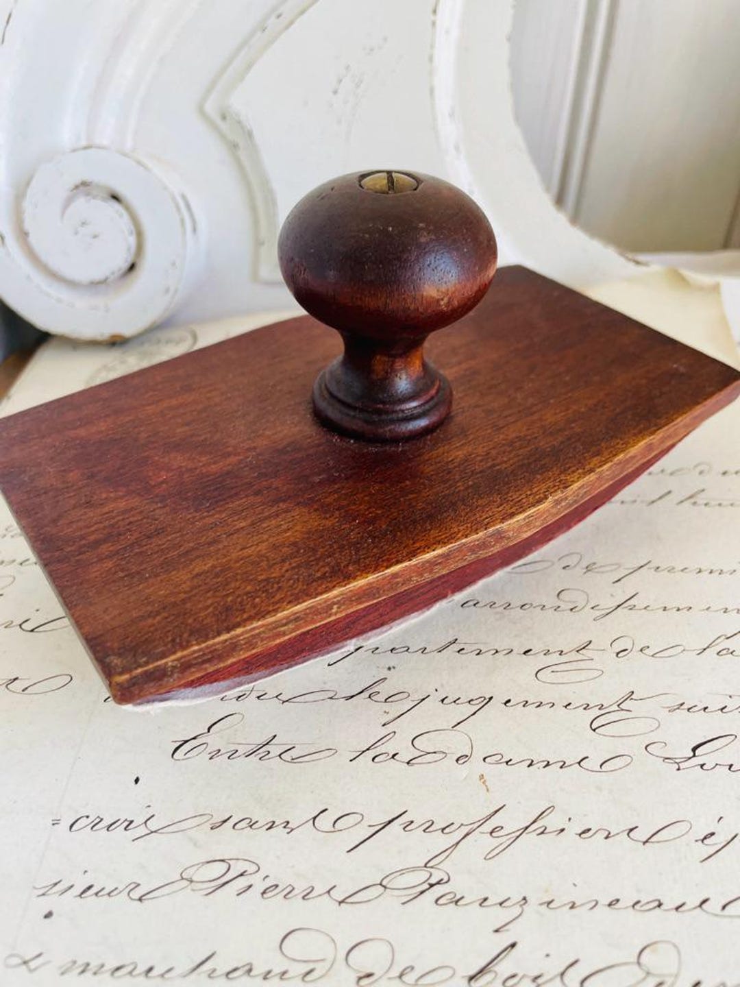 Vintage French Ink Blotter Desk Top Blotter 1930s Art Deco With ...