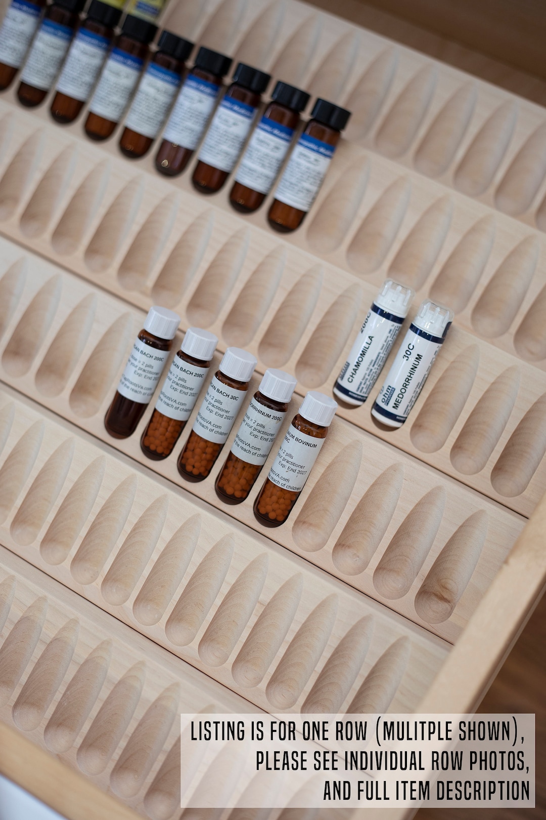 HOMEOPATHY STORAGE Solid Birch Wood Drawer Installation (listing ...