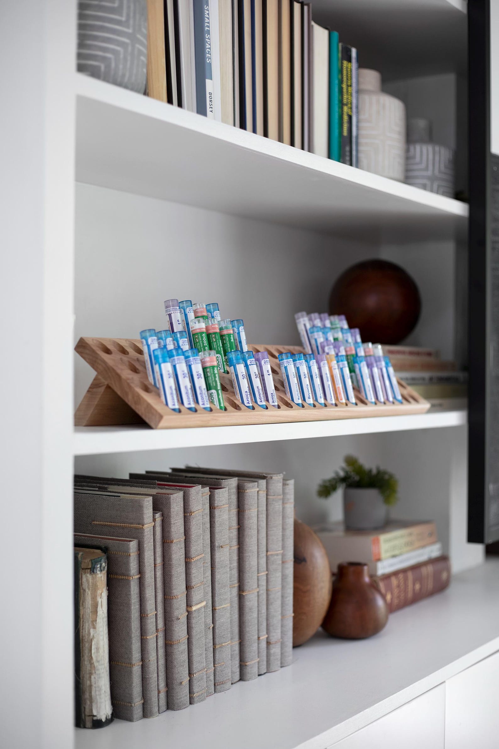 HOMEOPATHY STORAGE Solid Birch Wood Large Countertop And/or Shelf ...