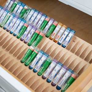 HOMEOPATHY STORAGE Solid Birch Wood Drawer Installation (listing ...