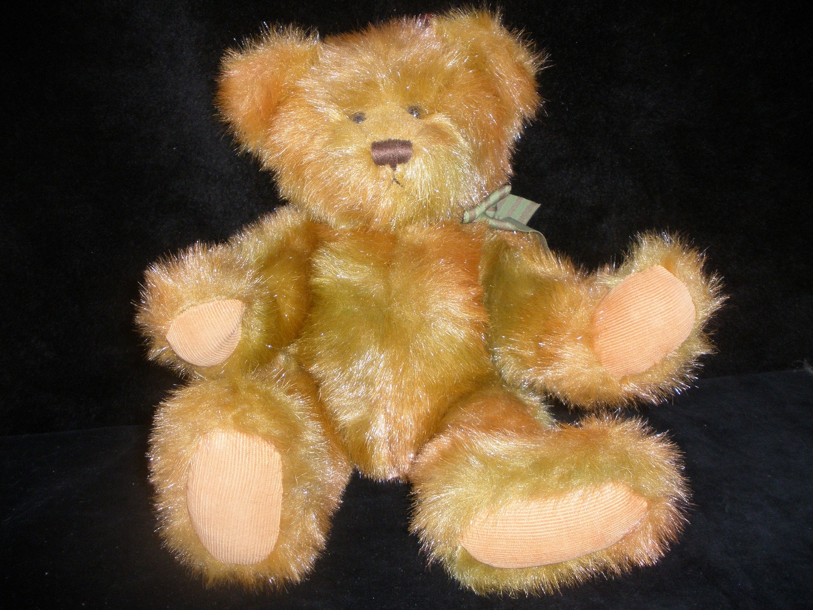 Pair of Russ BRIGHTLY Bears 16 Rotational Jointed Plush Stuffed Animal ...