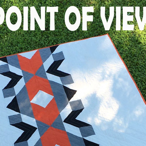 POINT of VIEW Quilt Pattern Pdf / Quilt Pattern / Modern - Etsy