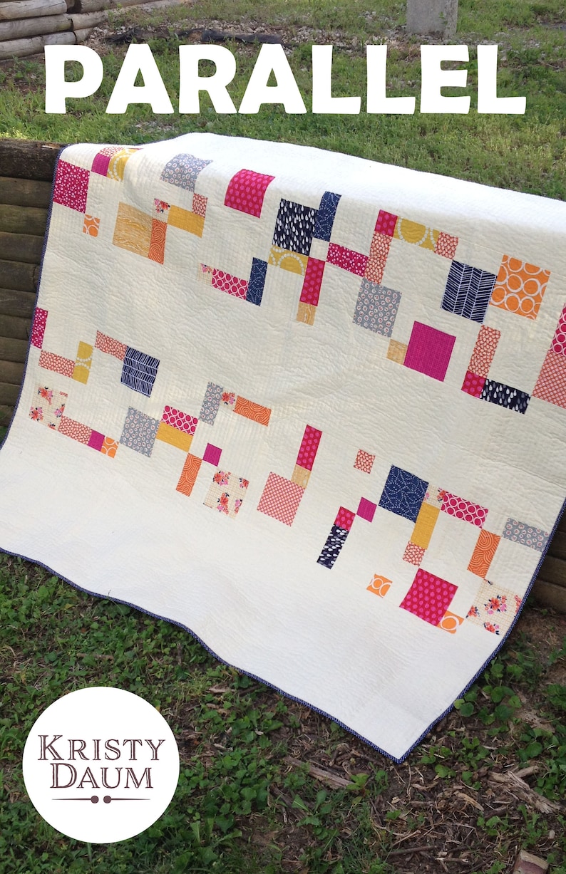 PARALLEL Quilt Pattern - Pdf / Quilt Pattern / Modern Quilt Pattern ...