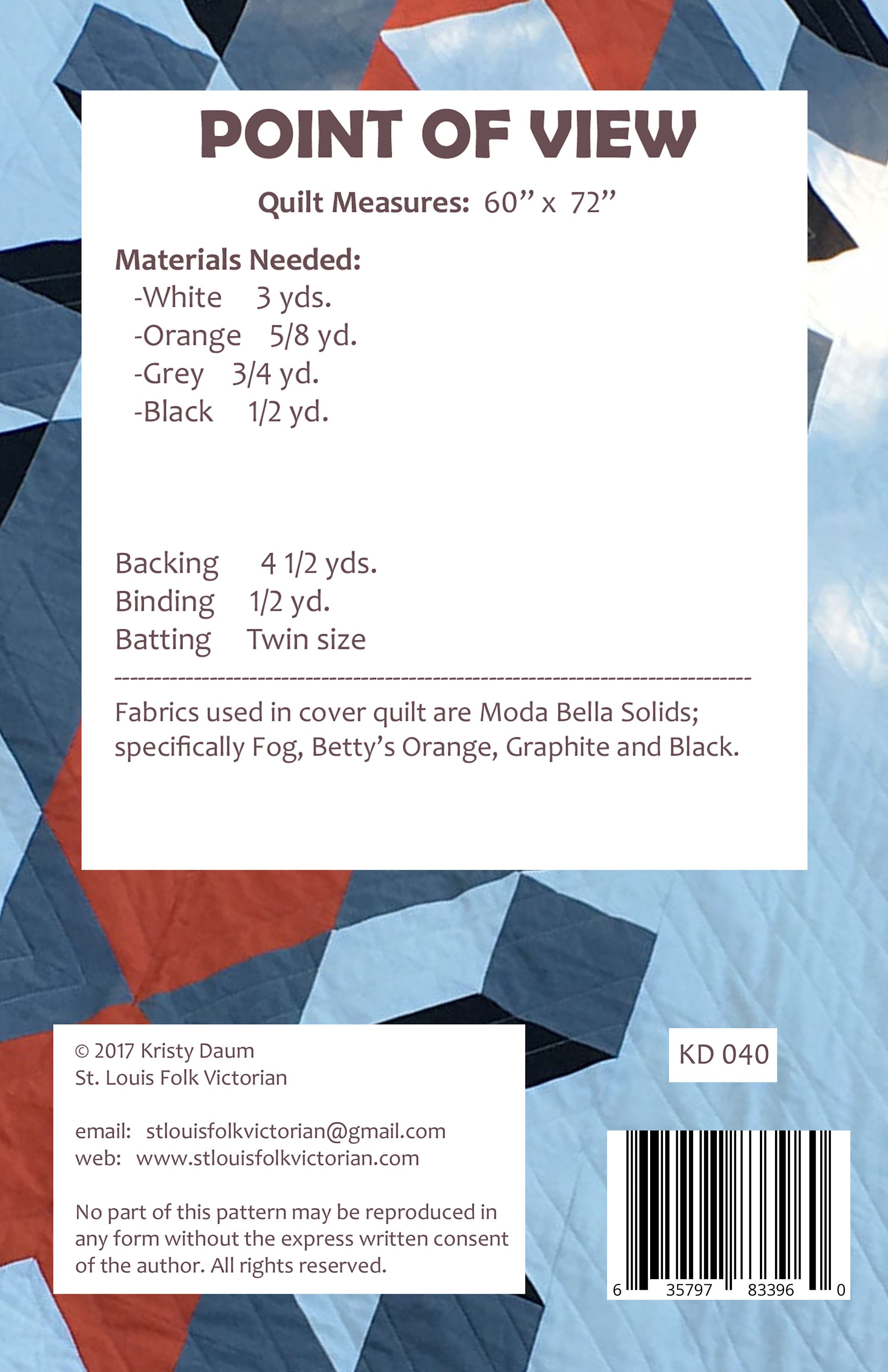 POINT of VIEW Quilt Pattern - Pdf / Quilt Pattern / Modern Quilt ...