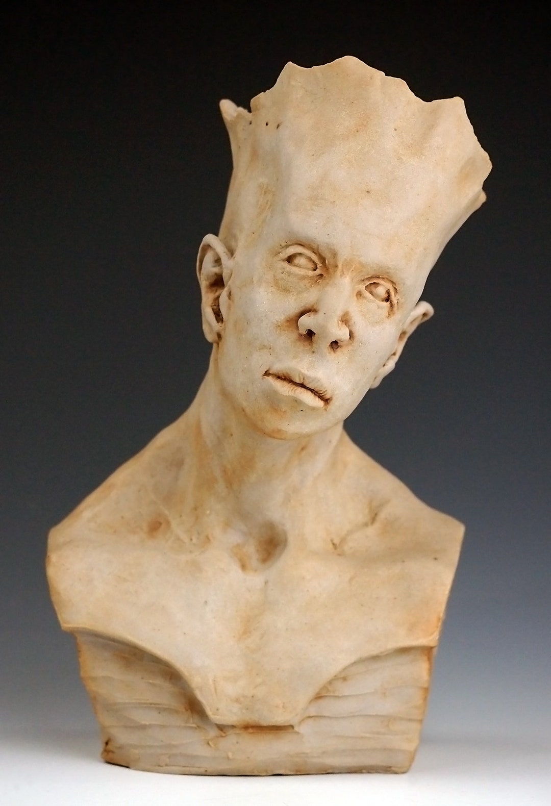 Surreal Bust Planter 4, Ceramic Flower Pot - Etsy