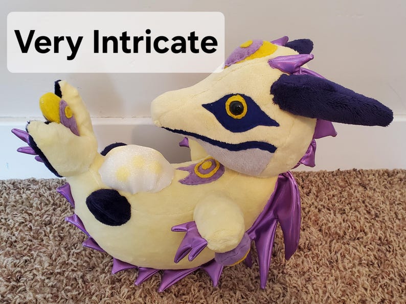 Custom Monster Hunter Plush - Etsy