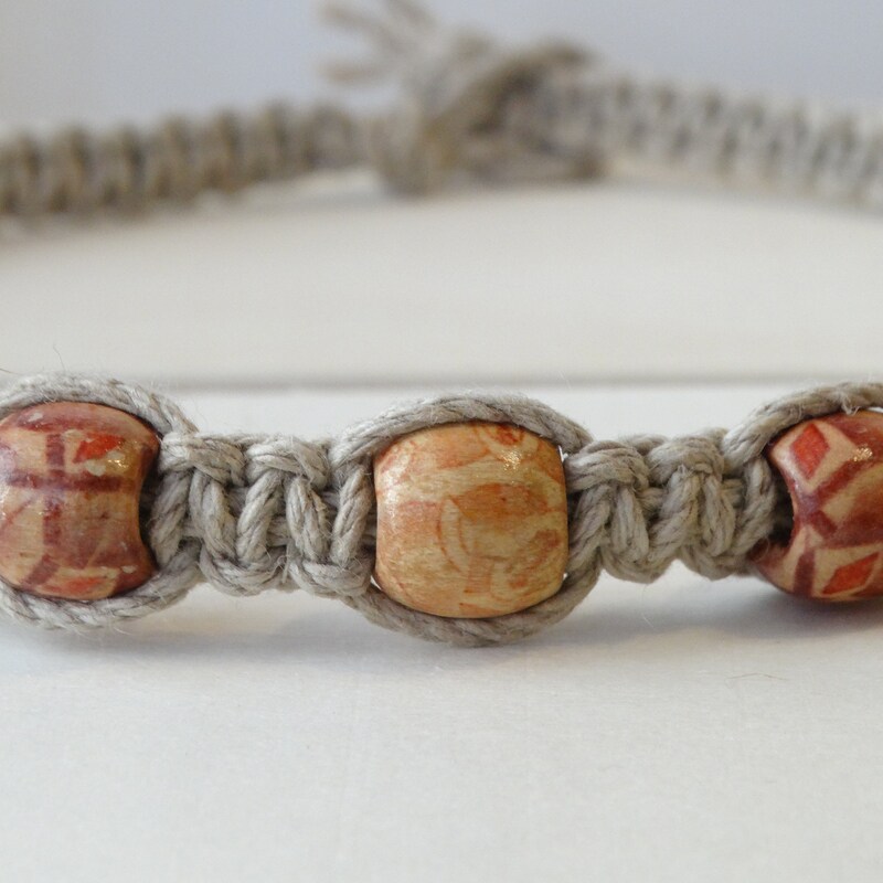 Hemp Choker Necklace - Etsy