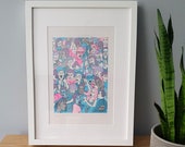 Ravers A4 Risograph Print - Etsy