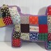 Vintage Patchwork Toy Puppy Dog Hand Stitched Kitschy Cute Nursery ...