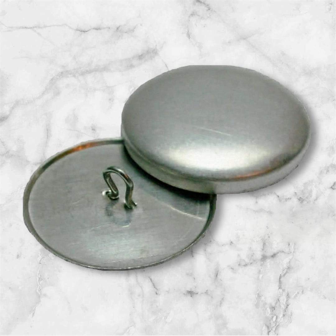 25 Wire Back Cover Buttons - Size 24 (5/8 Inch) - Etsy