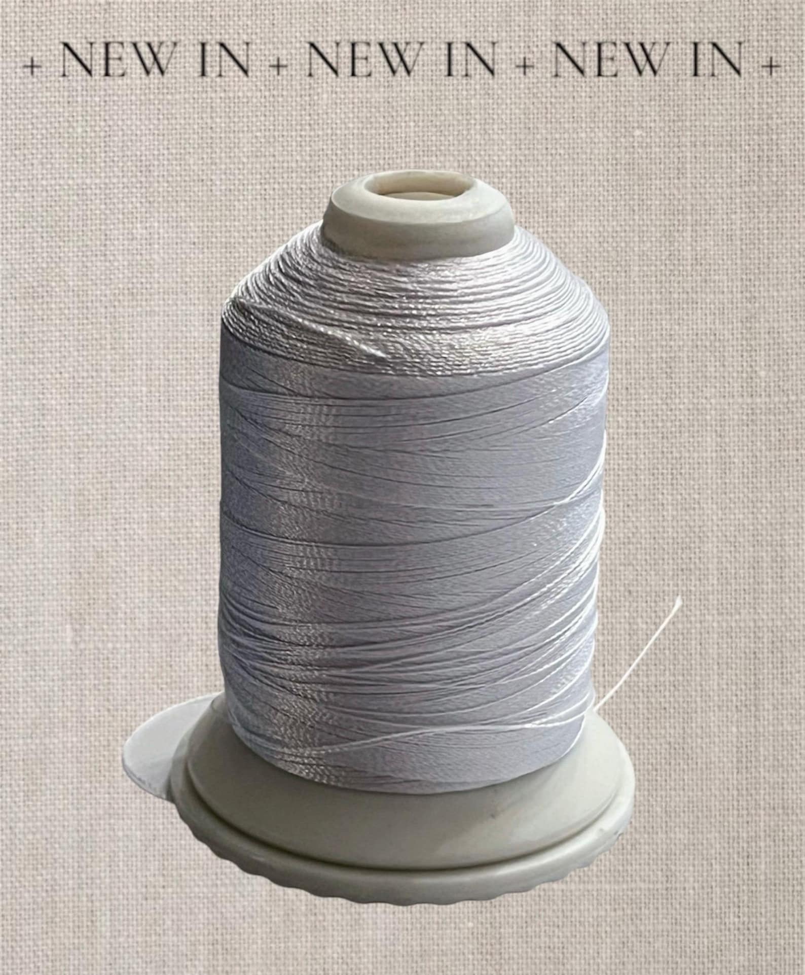 White Embroidery Thread 40wt Polyester Sewing Thread Spool 1000m ...